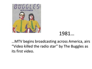 Music video timeline | PPTX