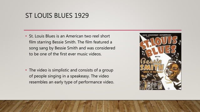 Music video timeline | PPT