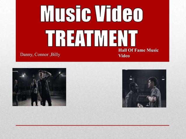 Music video treatment | PPTX | Video Software | Computer Software and ...