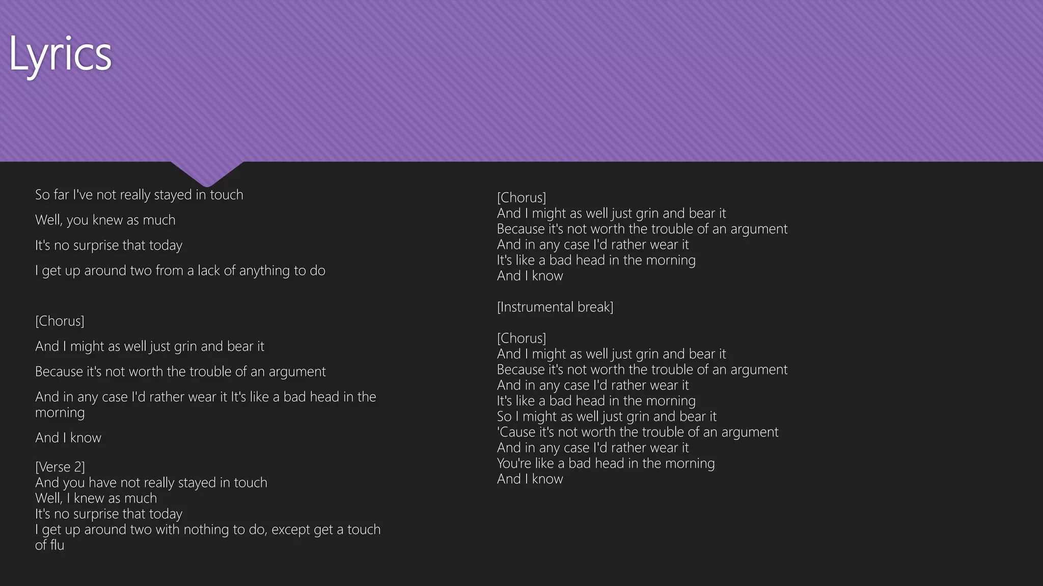 Music video treatment | PPT