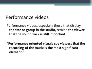 Music video types | PPT