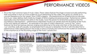 Music video types | PPT