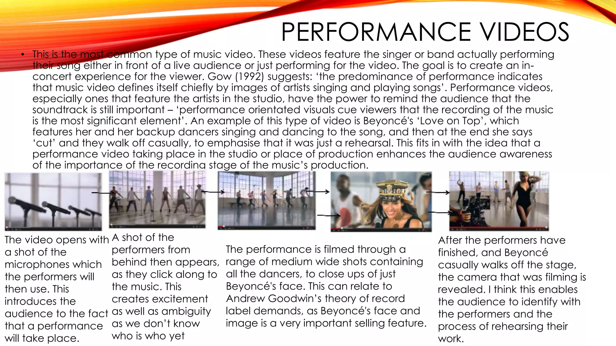 Music video types. | PPTX