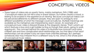 Music video types. | PPTX