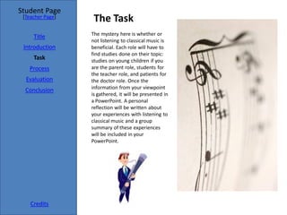Music Webquest | PPT