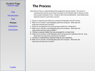 Music Webquest | PPT