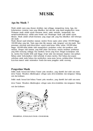 Musik | DOCX