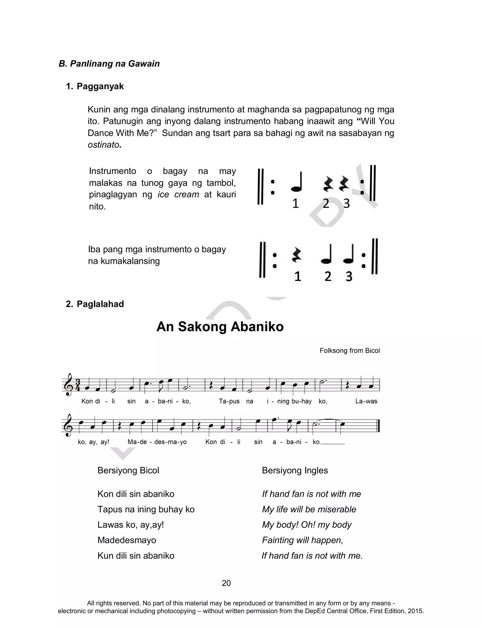 K TO 12 GRADE 4 TEACHER’S GUIDE IN MUSIKA (Q1-Q4) | PDF
