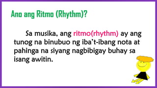Pagbigkas ng Ritmo Gamit ang Rhythmic Syllables | PDF