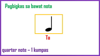 Pagbigkas ng Ritmo Gamit ang Rhythmic Syllables | PDF