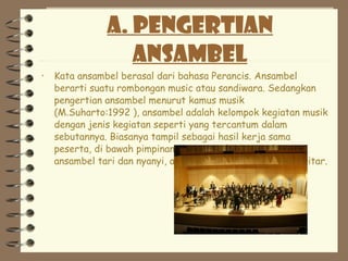 Musik ansambel | PPT