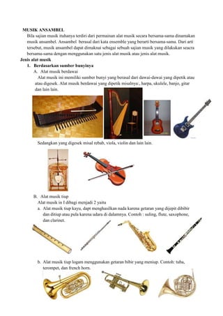 MUSIK ANSAMBEL | PDF