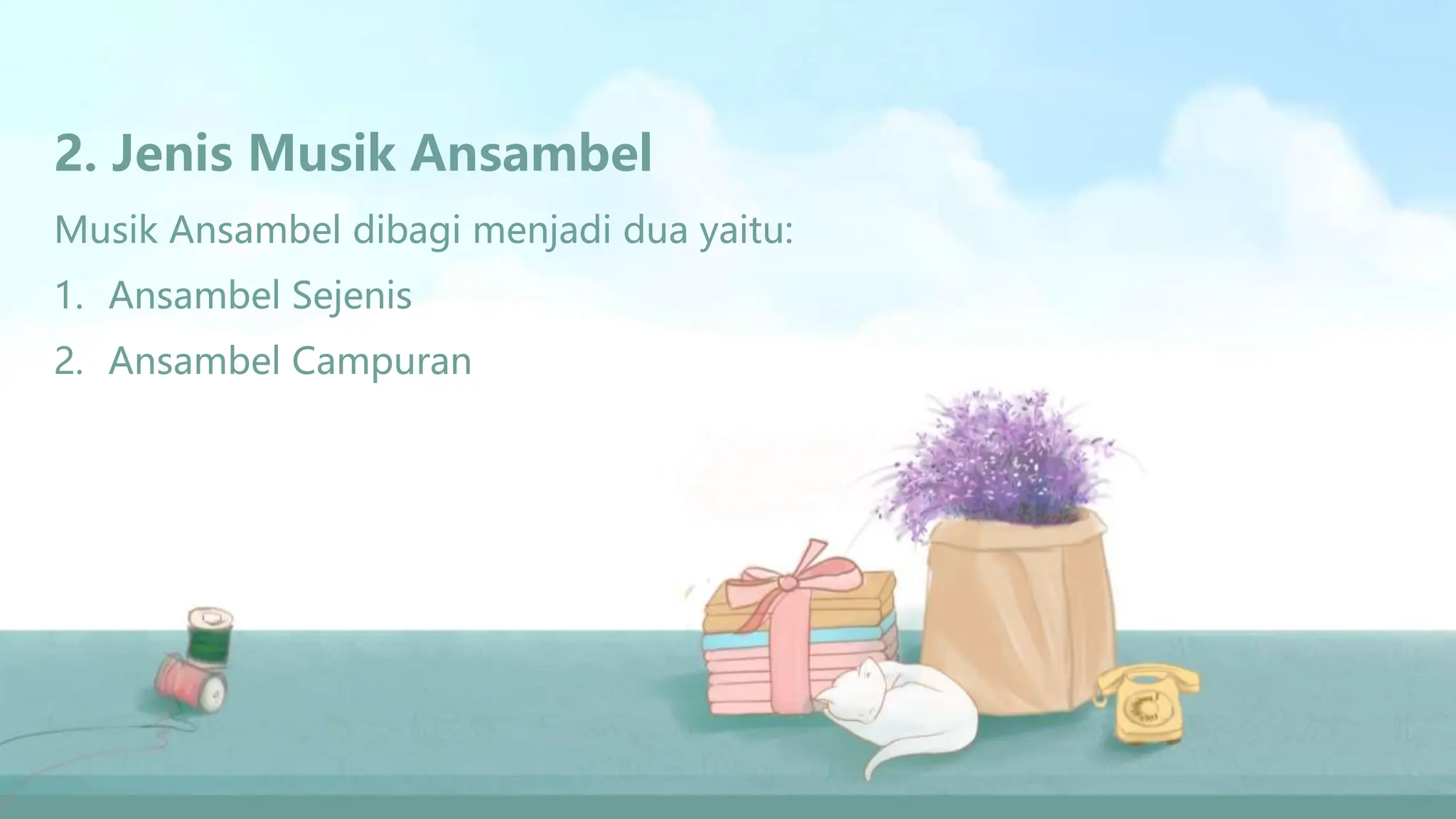 PPT Musik Ansambel Kelas 9 K. 13 Pelajaran Seni Budaya | PPTX