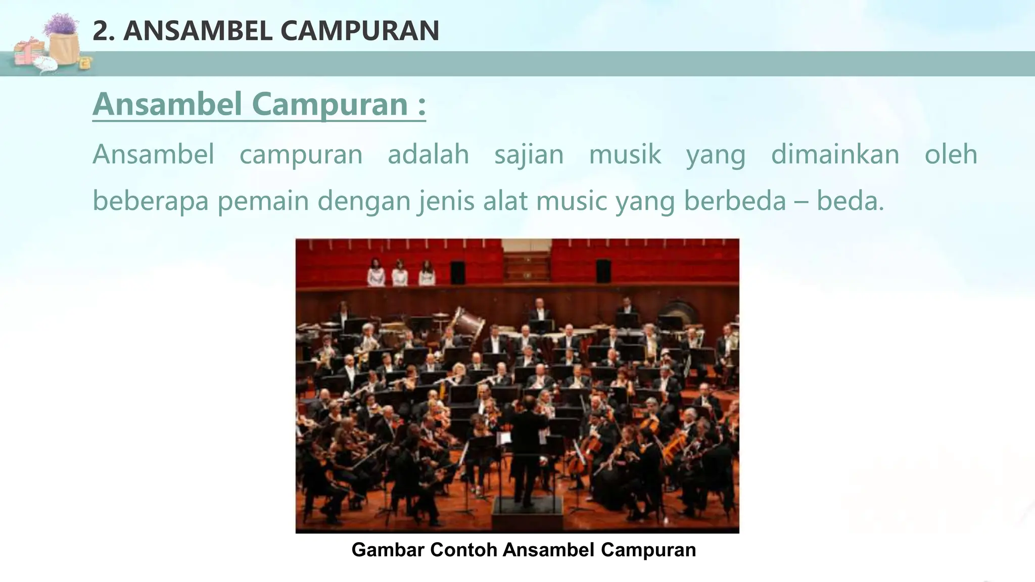 PPT Musik Ansambel Kelas 9 K. 13 Pelajaran Seni Budaya | PPTX