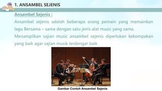 PPT Musik Ansambel Kelas 9 K. 13 Pelajaran Seni Budaya | PPTX