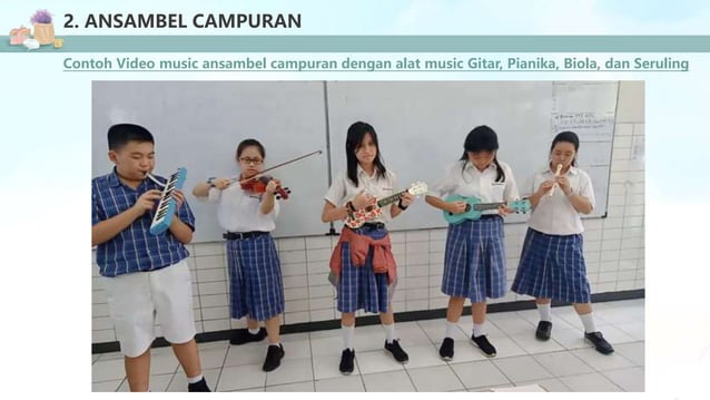 PPT Musik Ansambel Kelas 9 K. 13 Pelajaran Seni Budaya | PPTX