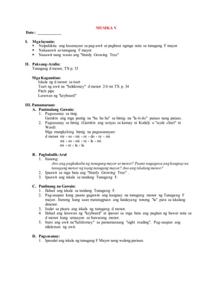Musika v 2 nd grading | DOCX