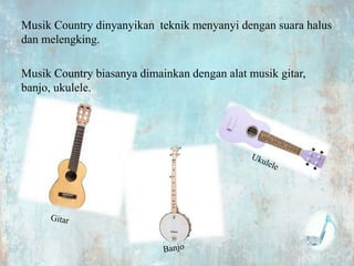Musik country | PPTX