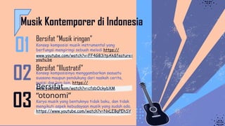Contemporary music and types of contemporary music | PPTX
