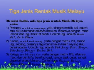 Musik Melayu | PPT