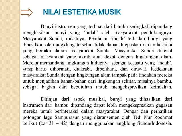 POWERPOINT MUSIK TRADISIONAL KELAS SMP/SEDERAJAT | PPTX