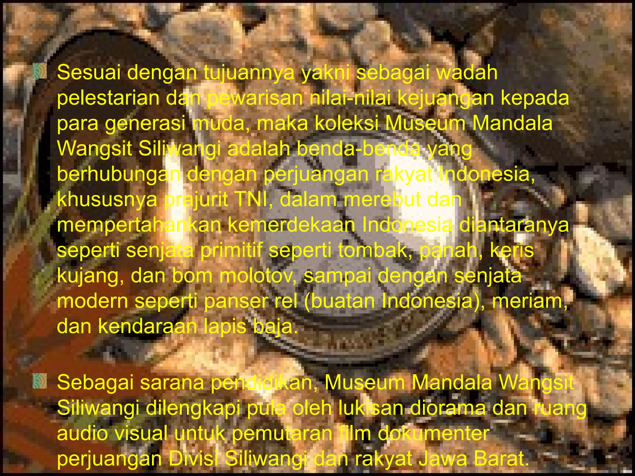 Musium wangsit mandala | PPT