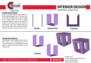 Muskaan Jain,Interior Design , Dezyne E'cole College. | PPT