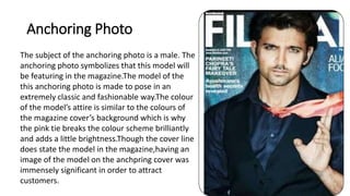 Muskaan work inc media studies magazine cover page analysys vfuul done ...