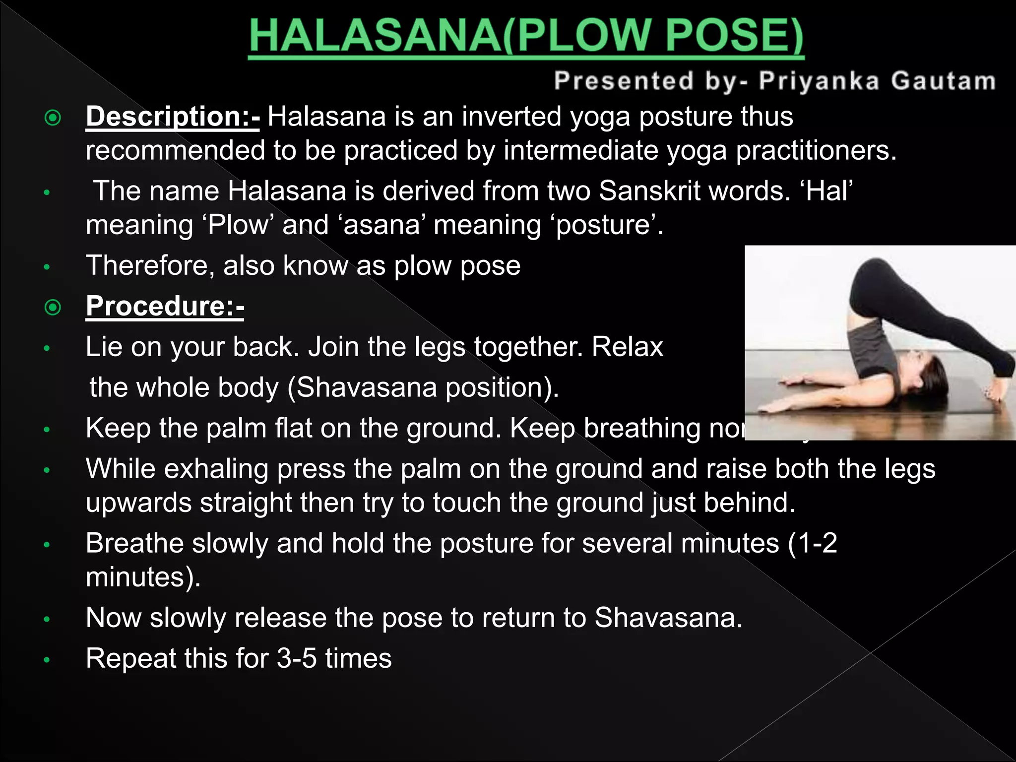 YOGA POSTURES -BY MUSKAN KUMARI | PPTX