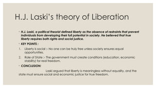 Understanding Liberty: Types, Importance, and Role in Society | PPTX