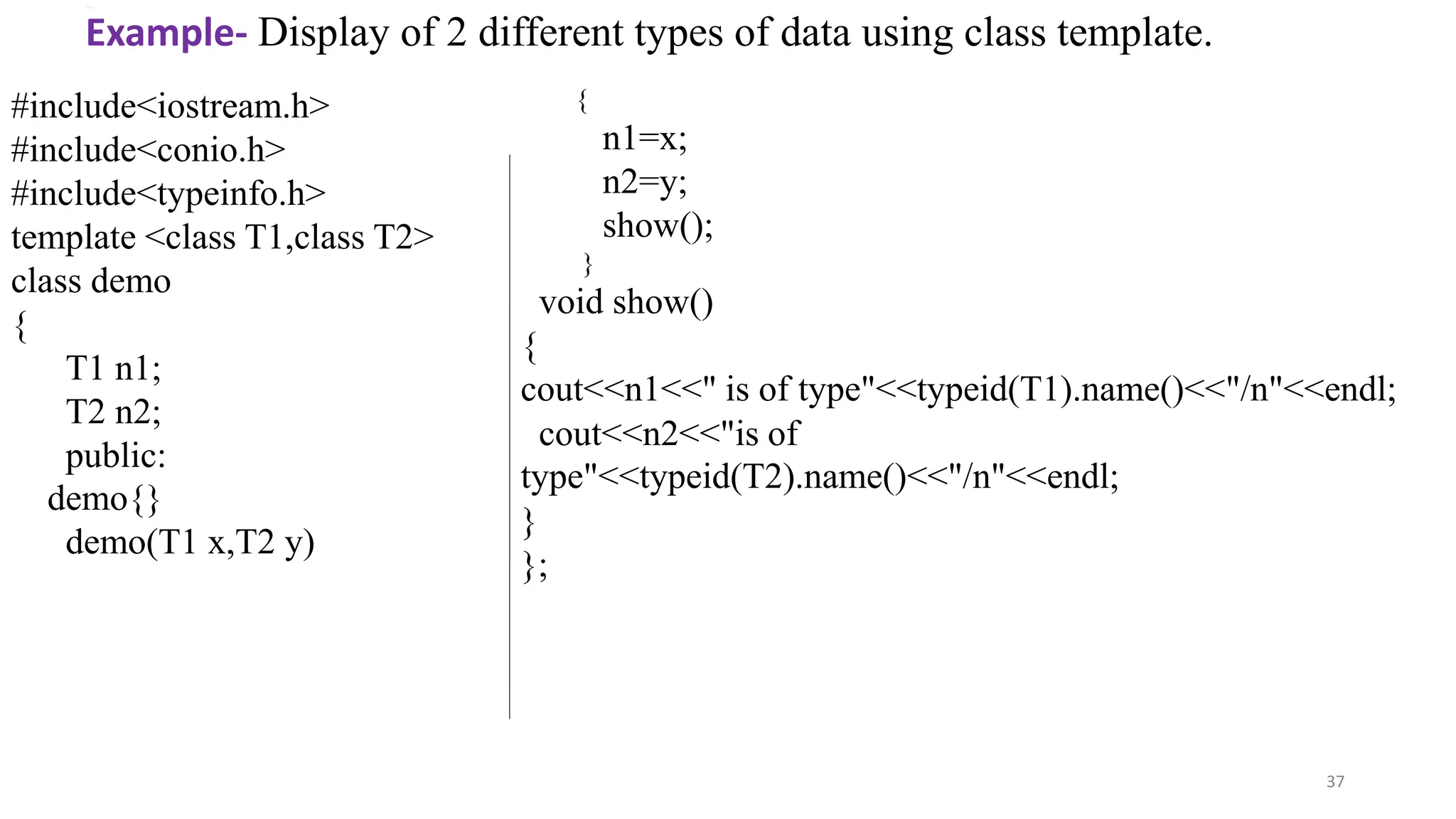 TEMPLATES IN JAVA | PPT