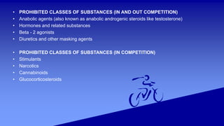 DOPING IN SPORTS | PPT