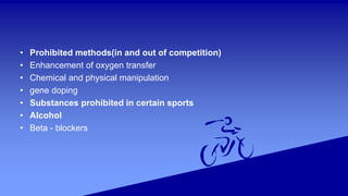 DOPING IN SPORTS | PPT