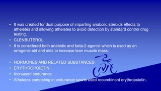 DOPING IN SPORTS | PPT