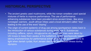 DOPING IN SPORTS | PPT