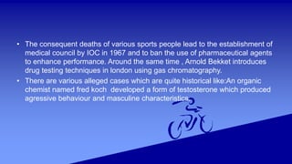 DOPING IN SPORTS | PPT