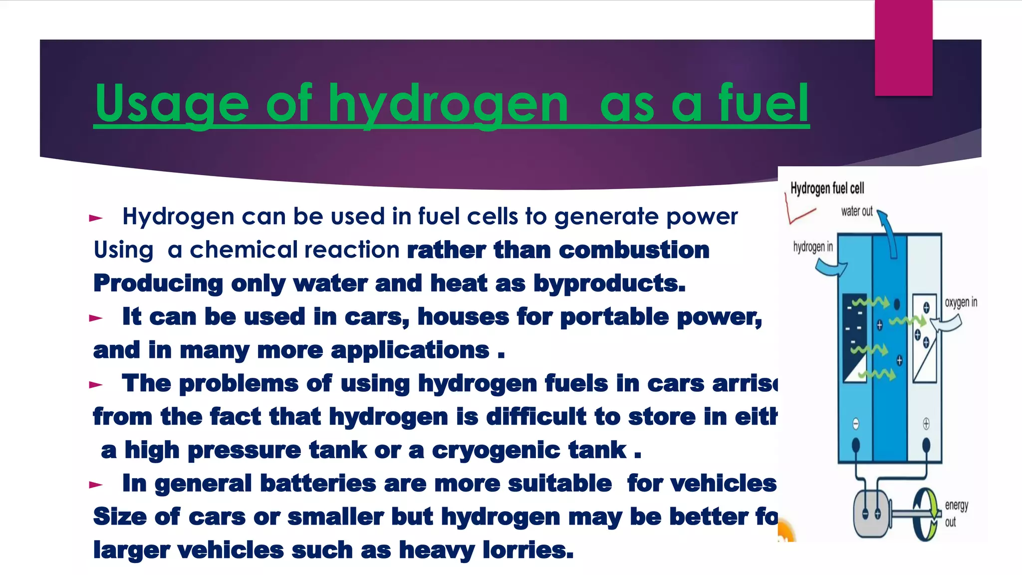 Hydrogen the future fuel | PPT