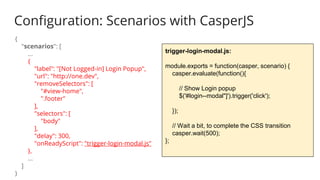 CSS Regression Tests | PPT