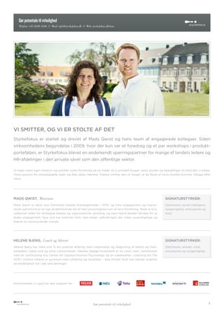 Styrkefokus - Mus koncept produktark | PDF