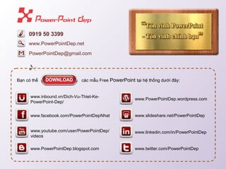 Mẫu slide powerpoint đẹp cho thuyết trình-Download miễn phí | PPT