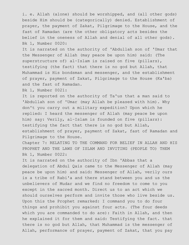 Muslim Shareef English | PDF