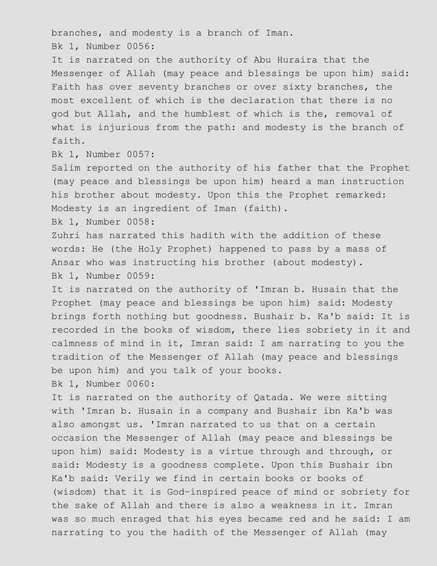 Muslim Shareef English | PDF