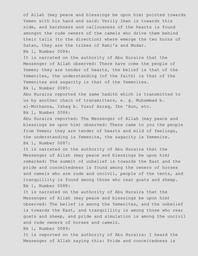 Muslim Shareef English | PDF