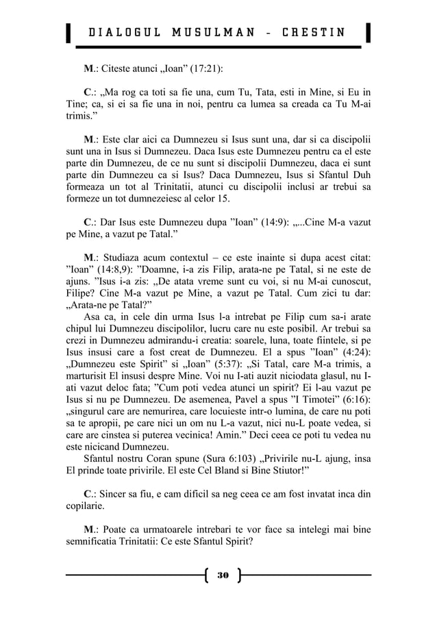DIALOGUL MUSULMAN CRESTIN | PDF
