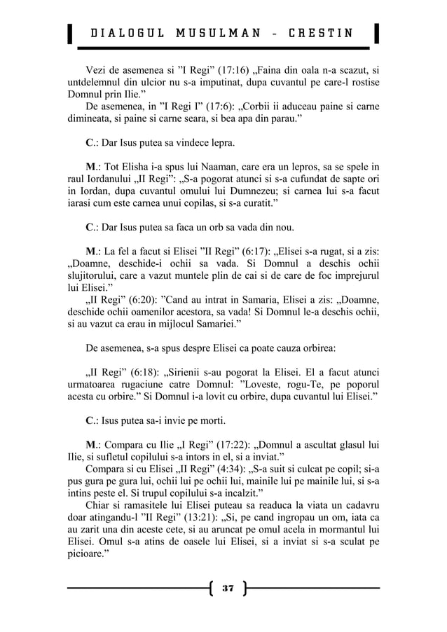 DIALOGUL MUSULMAN CRESTIN | PDF