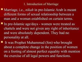 Muslim-Marriage under muslim law of Bangladesh | PPT