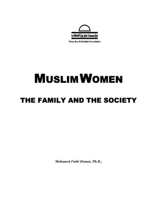 Muslim Women - The Family and The Society | PDF