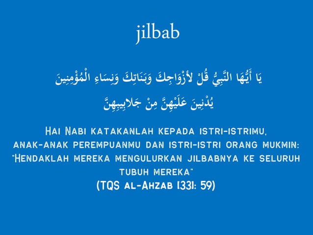 Muslimah menutup aurat | PPT