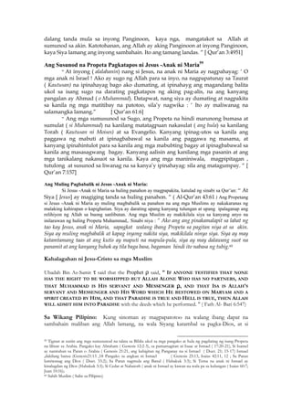 Muslim Ang Tunay Na Tagsunod Ni Jesus | PDF