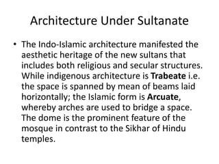 Muslim architecture in India | PPTX